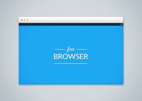 Free Browser PSD Mockup download - graphberry.com